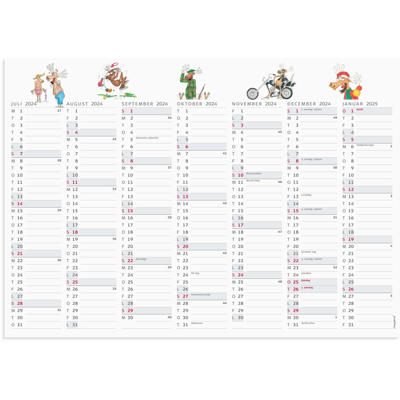 Køb din kalender 2024 billigt - Stort udvalg og god pris hos Kontorland