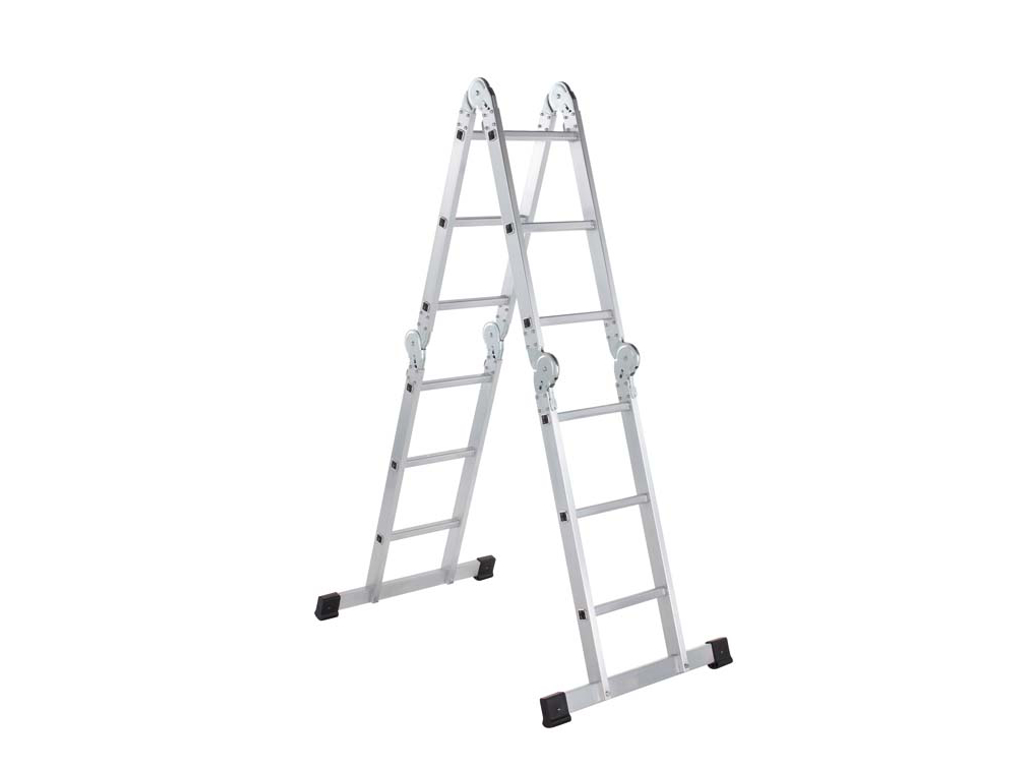 Stort udvalg af stiger og platforme, stilladser, bukker og skamler