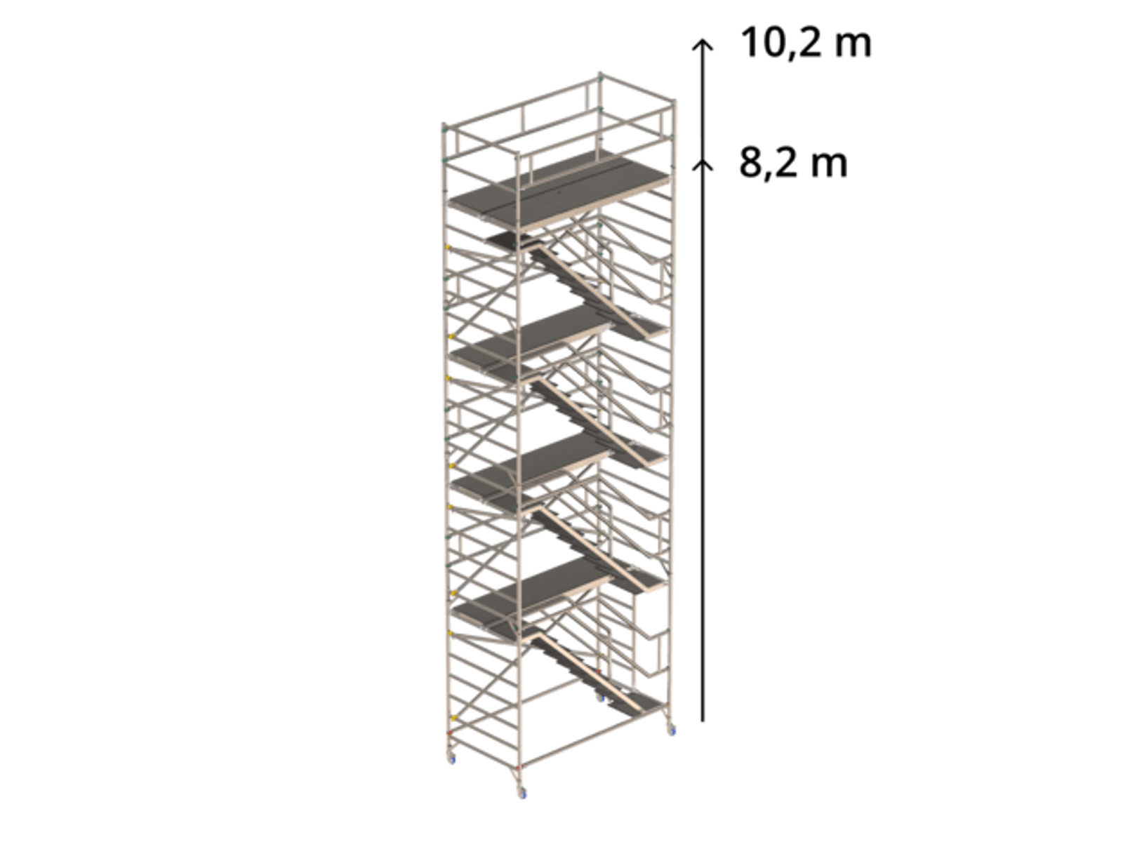 Buy Stair Scaffold 10 2 M At Alulock