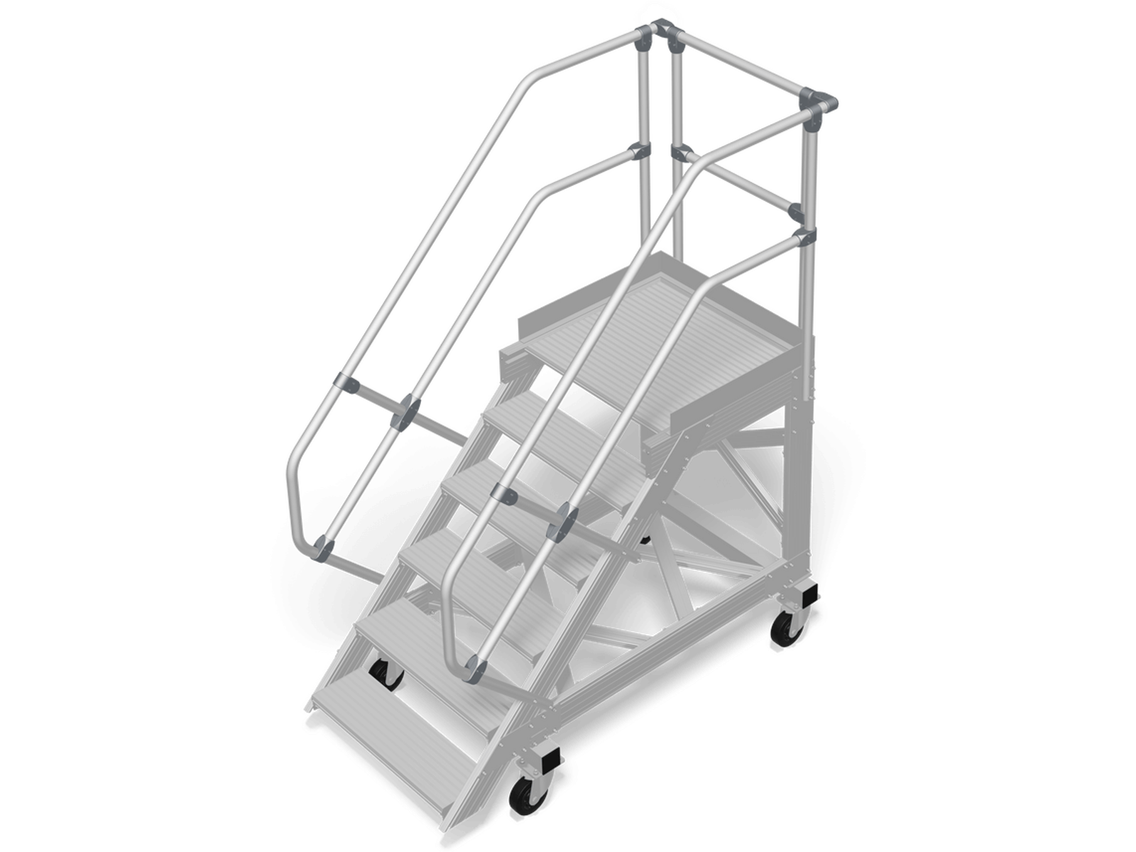 Buy Mobile Staircase 45 6 Steps At Alulock