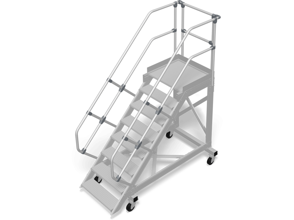 Buy Mobile staircase 60° inclination at Alulock