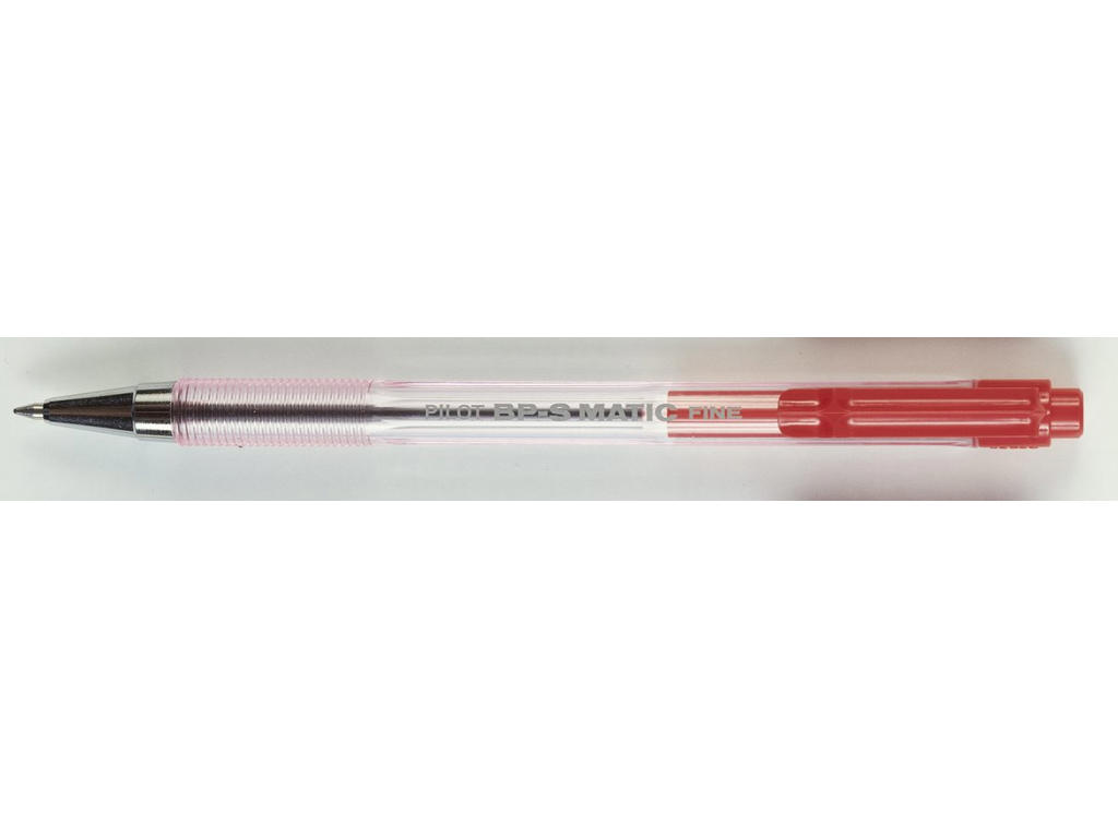 KUGLEPEN PILOT MATIC RØD 12STK BPS-135-F-R FINE