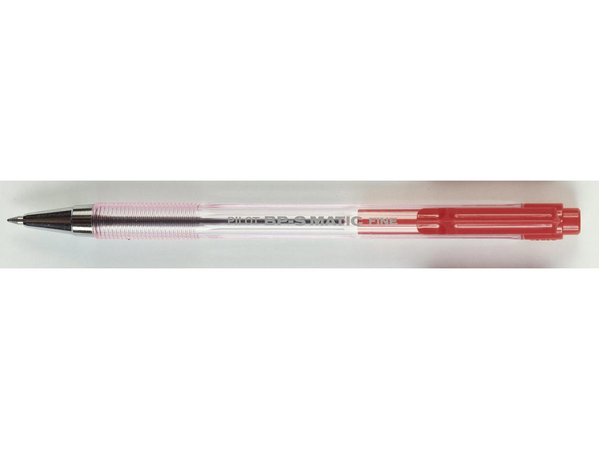 KUGLEPEN PILOT MATIC RØD 12STK BPS-135-F-R FINE