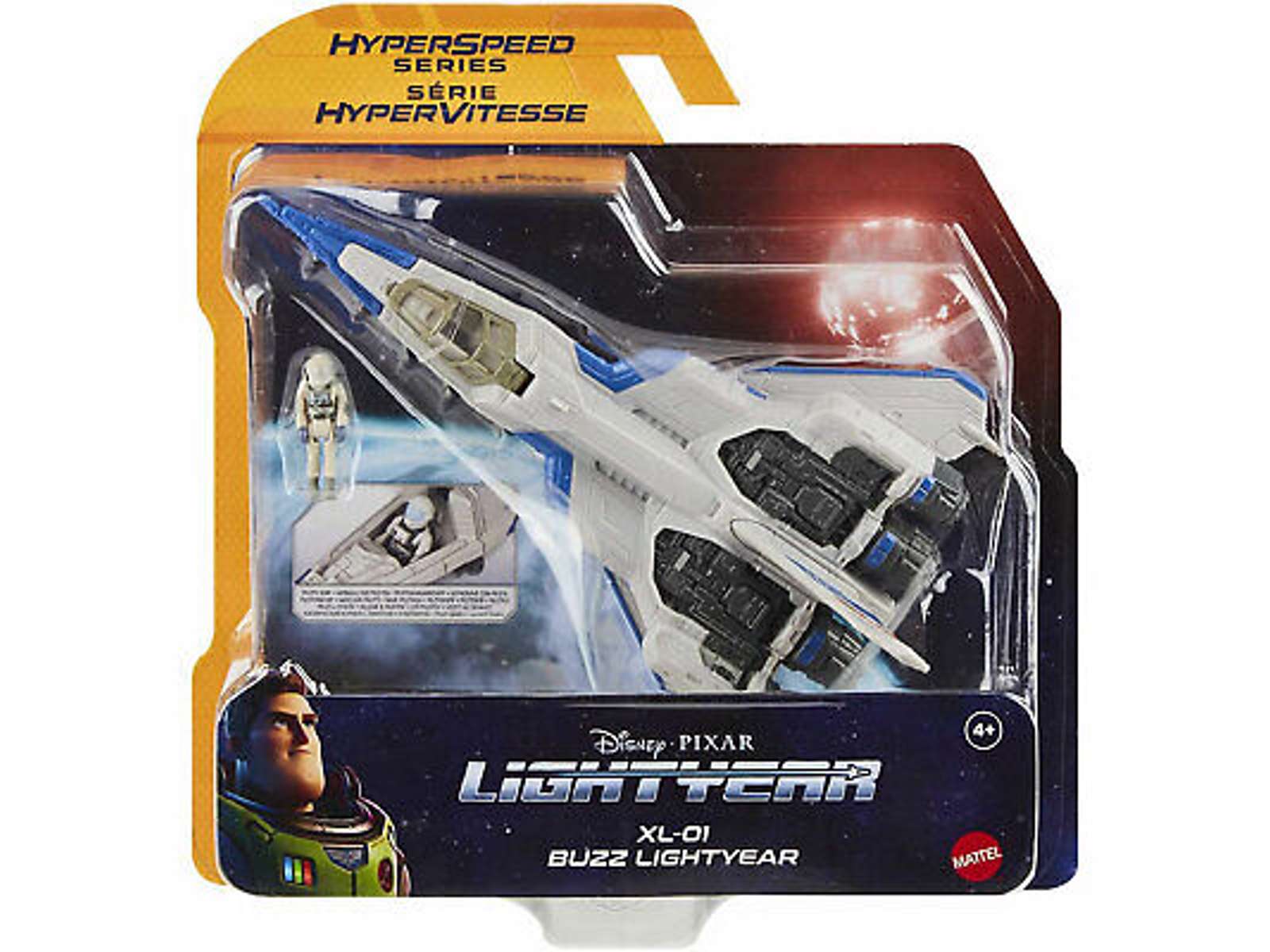 Køb Disney Pixar Lightyear Hyperspeed Series XL-01 Spaceship with Mini ...