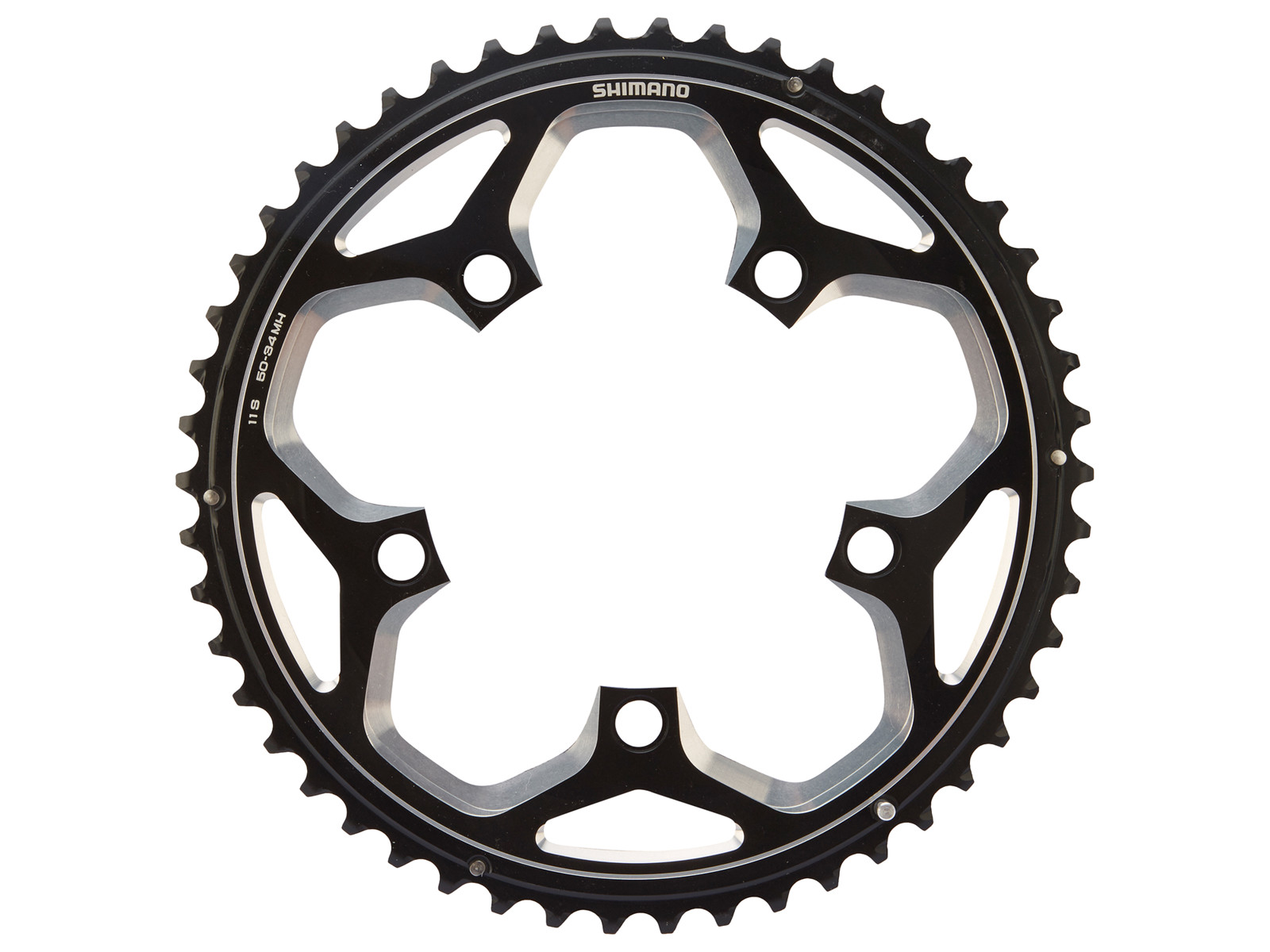 Shimano - 50 tands klinge Road - BCD110 - Sort - FC-RS500