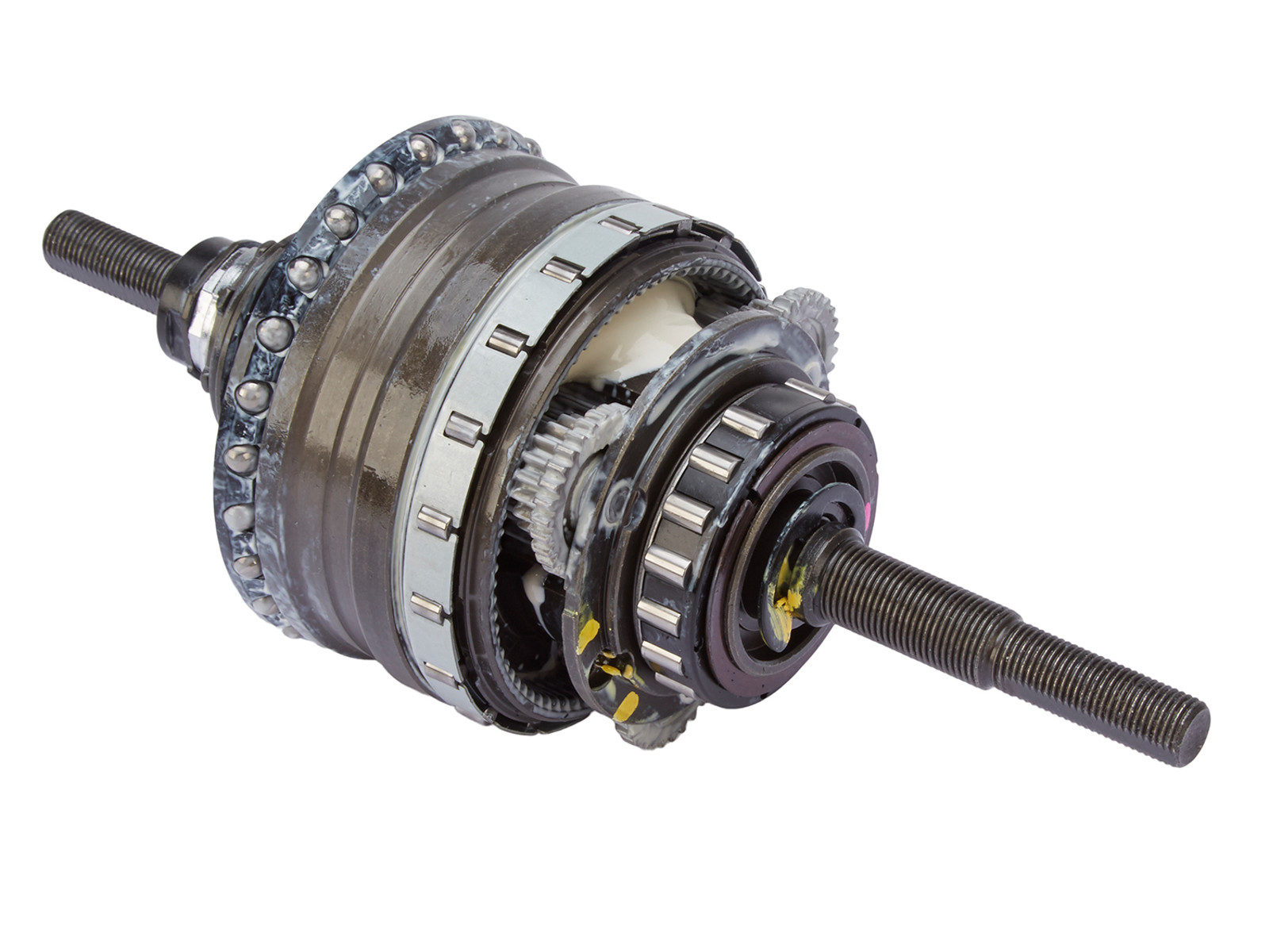 Shimano Alfine 8 - Komplet navindsats - 187mm aksel - SG-S501 (DKK 1. ...