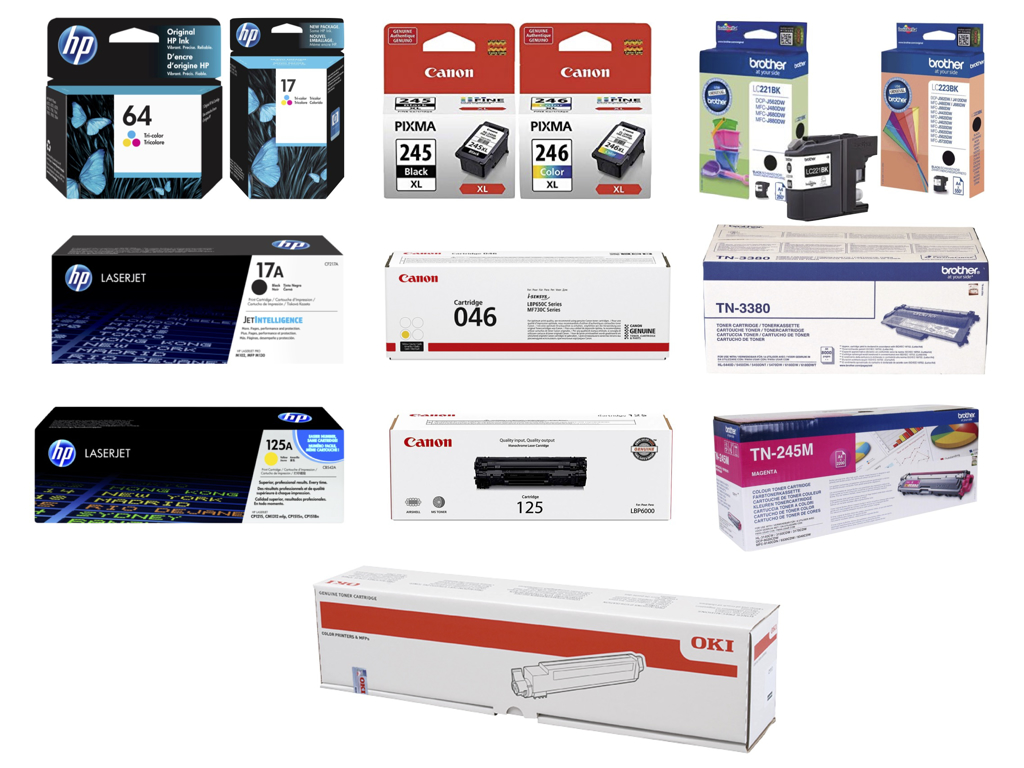 Køb blækpatroner og laserpatroner billigt fra flere producenter - Køb ...