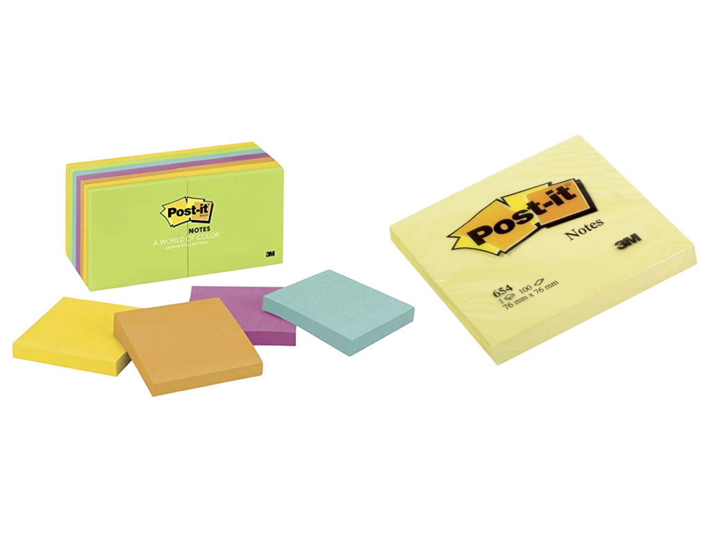 Post it blokke - Køb post it blokke og memoblokke billigt online