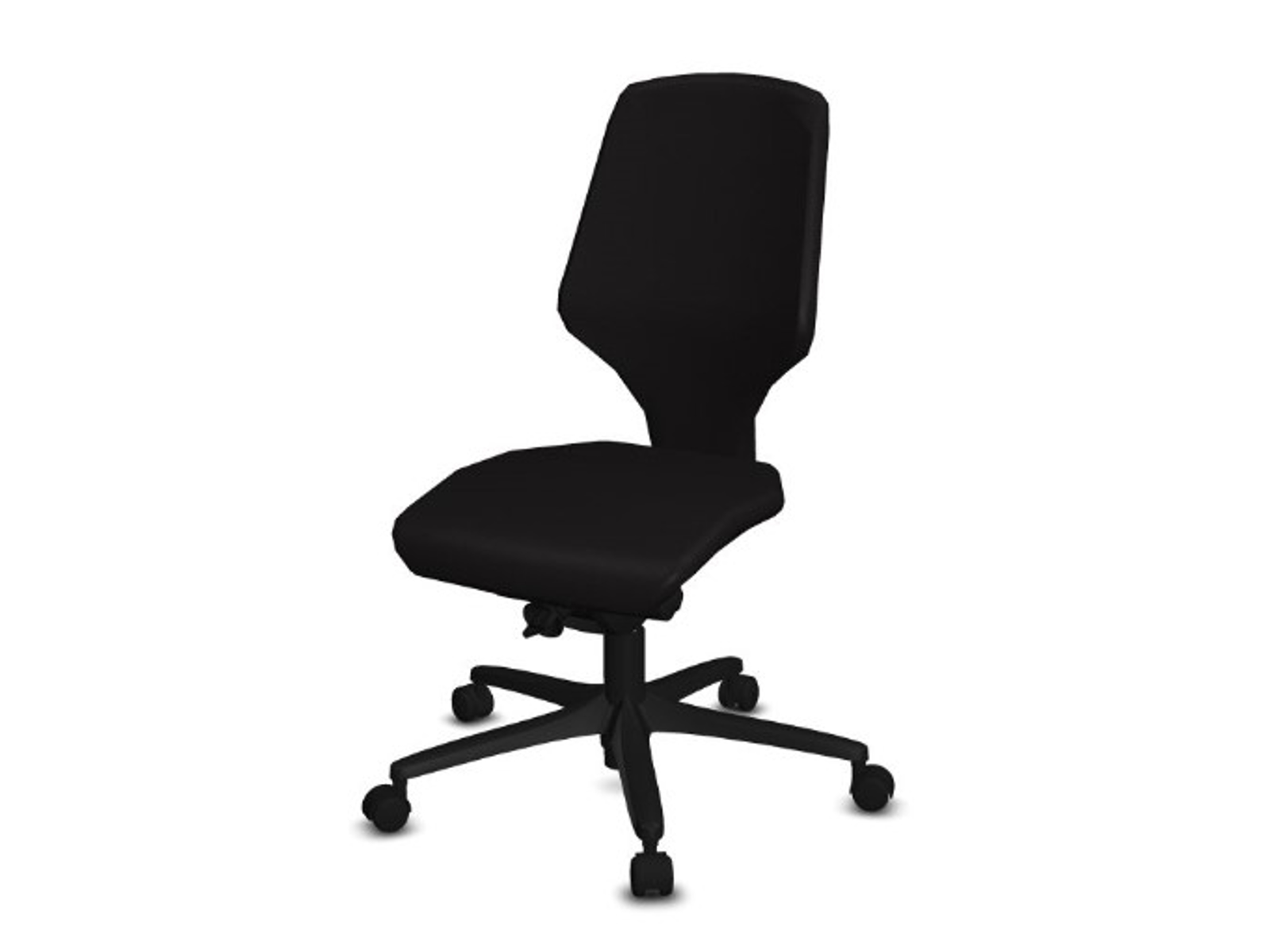 K b KONTORSTOL GIROFLEX 64 SORT GAJA STOF OG SORT STEL COMFORT K b K b KONTORSTOL GIROFLEX 64 SORT GAJA STOF OG SORT STEL COMFORT K b
