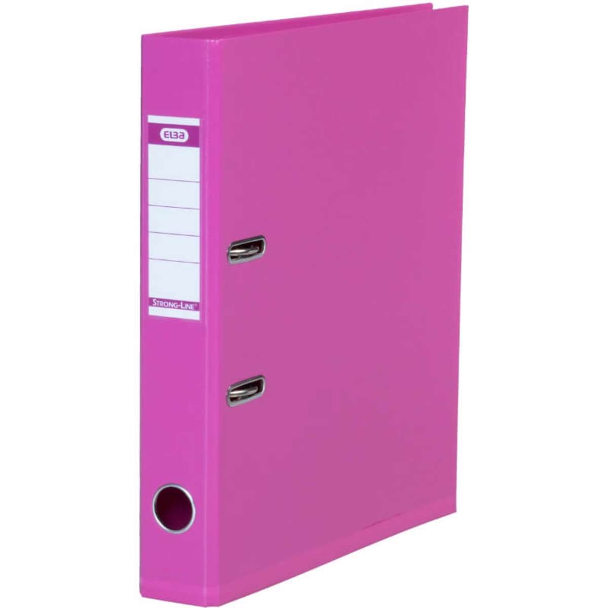 Brevordner ELBA PP A4 pink smal 1415-19