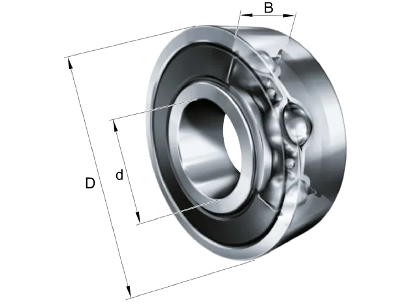 Sporkugleleje FAG 6301.2RSR.C3 mti.dk