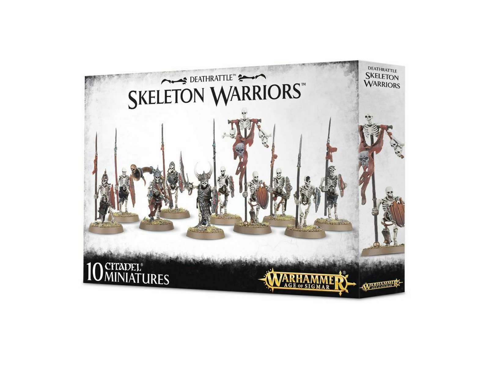 Køb Warhammer AoS Deathrattle Skeleton Warriors - Figursæt 91-06 hos ...