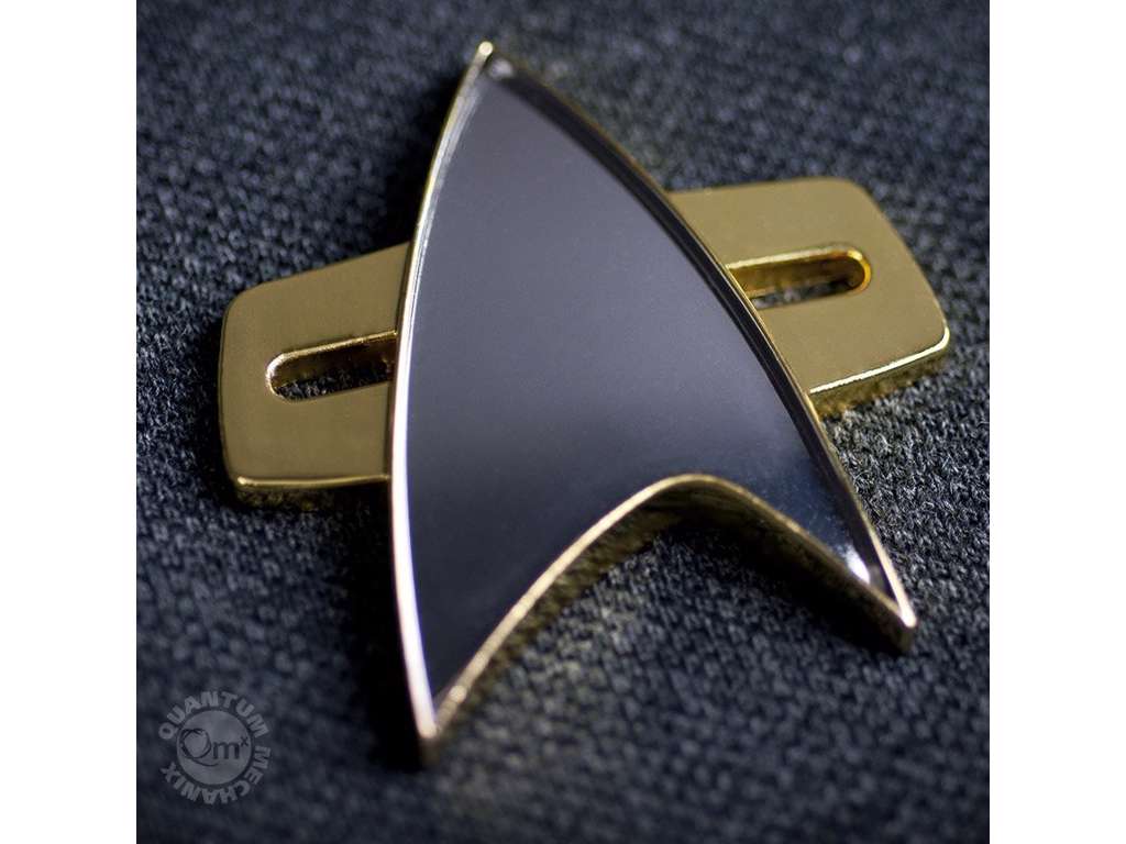 Køb Star Trek Voyager replika af 1/1 Communicator Badge hos Superhelten ...