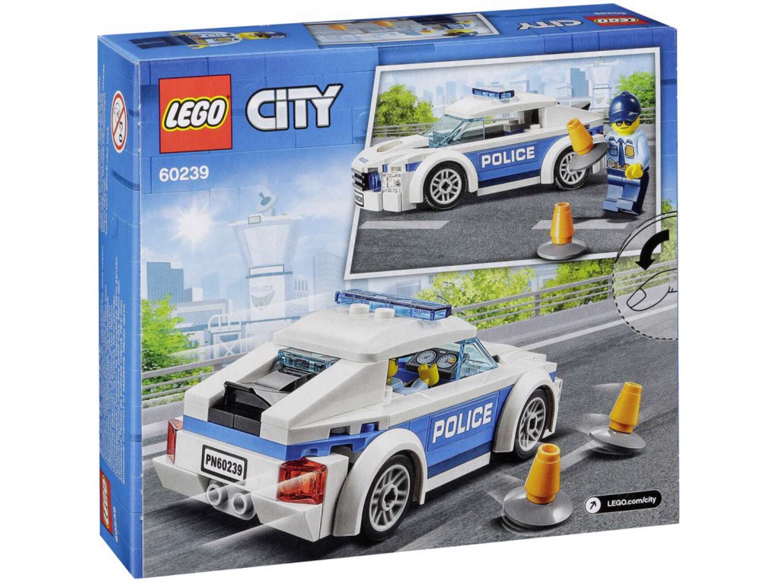 Køb LEGO City Police - Politipatruljevogn - 60239 hos Superhelten Legetøj