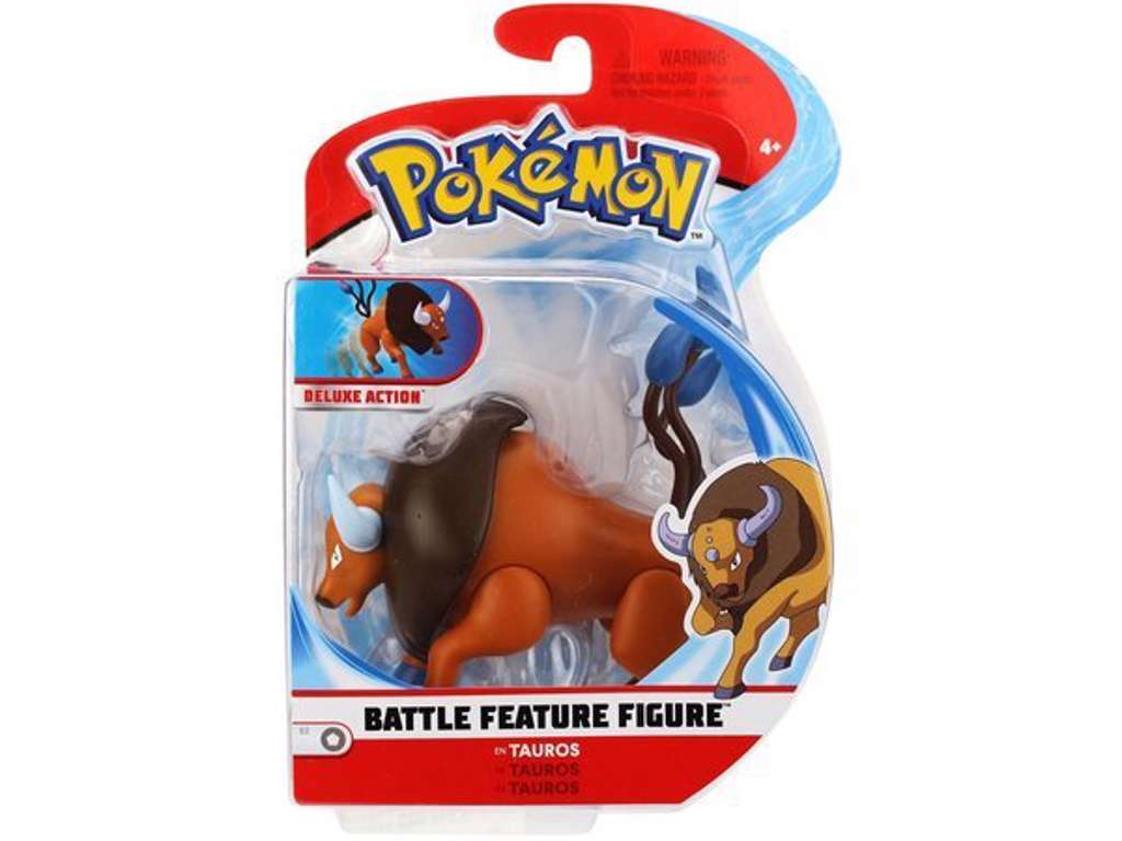 Køb Pokemon Battle feature figur: Tauros 12 cm hos Superhelten Legetøj