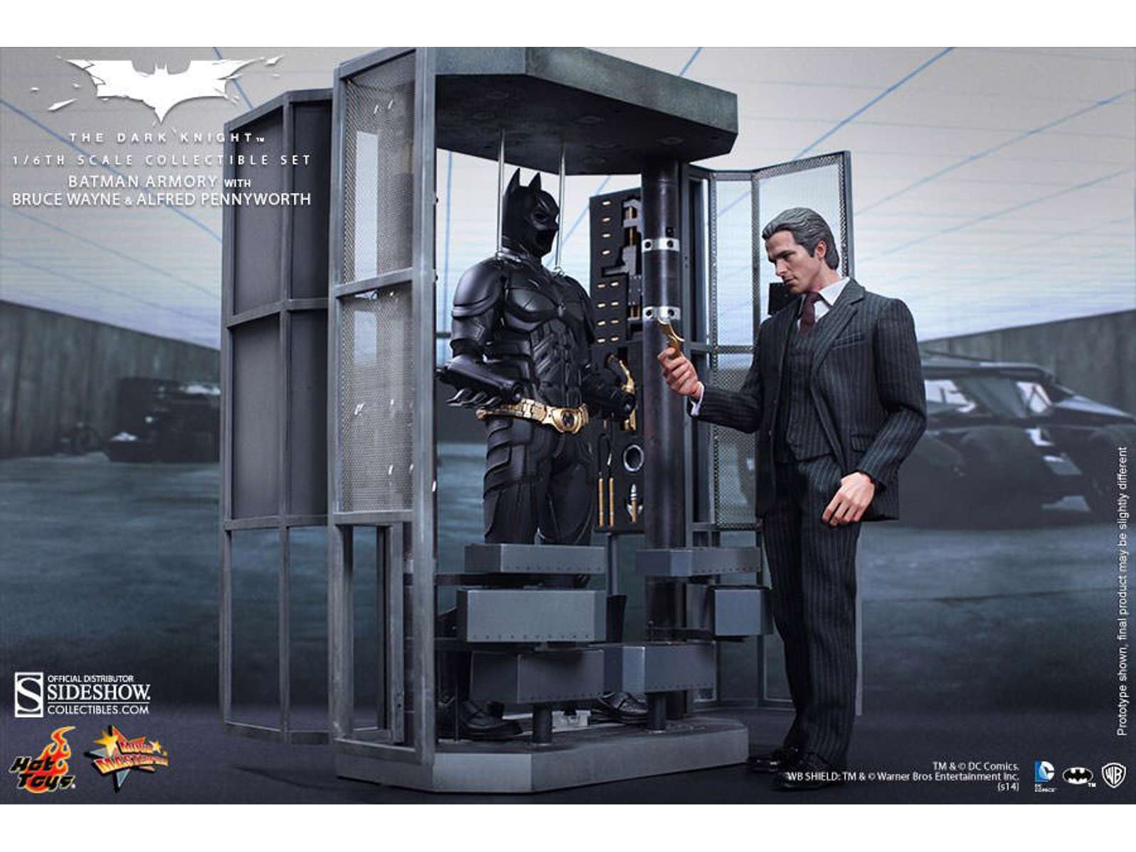 Køb Batman Armory med Bruce Wayne og Alfred Pennyworth Sixth Scale ...