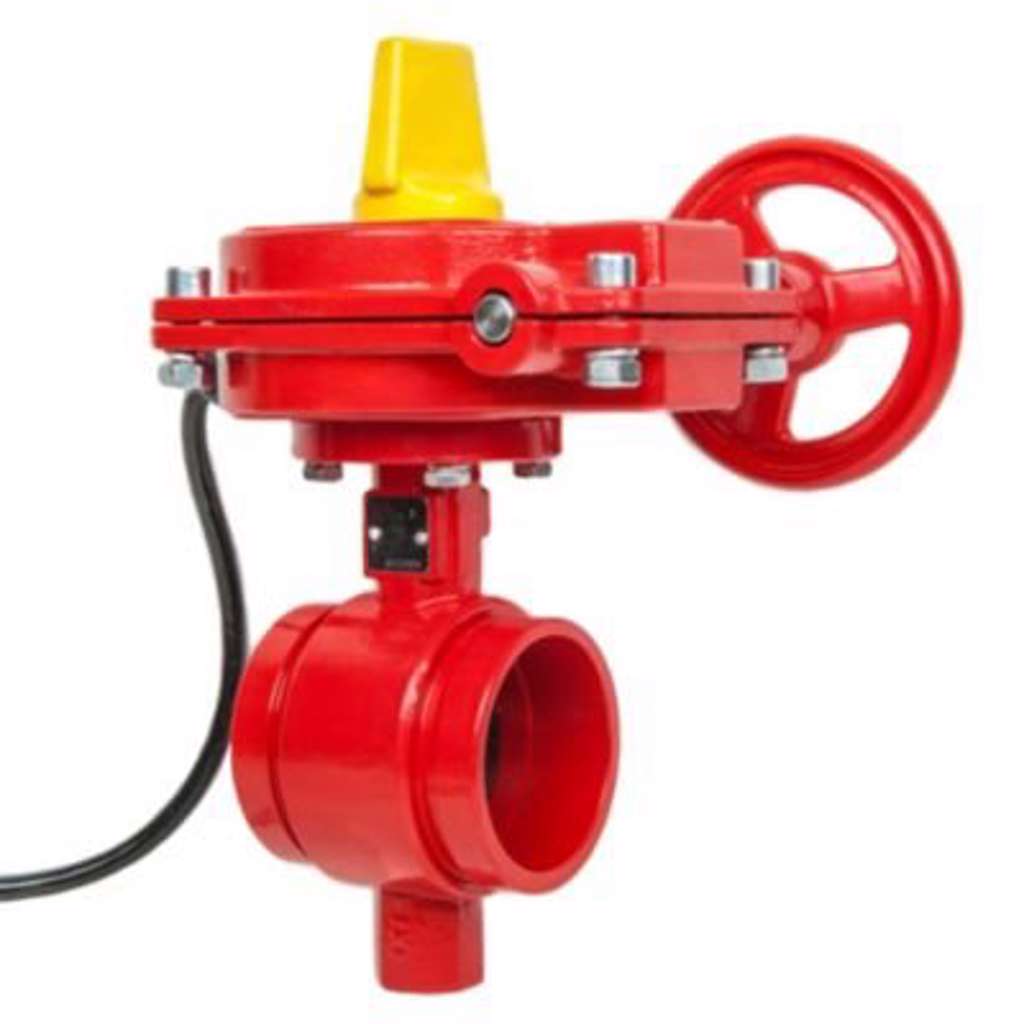 Sprinkler ventiler Rillede