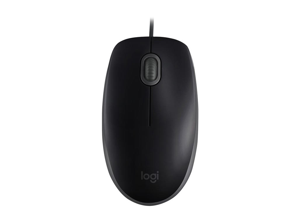 Køb Logitech B110 Silent Mouse, Black hos Kontor Syd