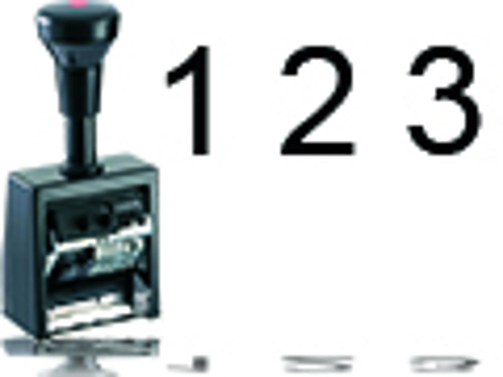 Nummerstempel | Køb nummeratorer online hos Kontor Syd her