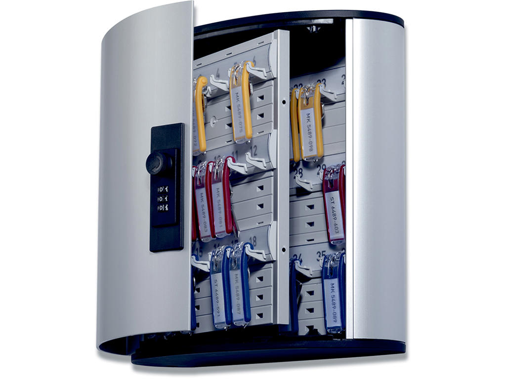 K b N gleskab Til 36 N gler Med Kodel s 280x302x118 Mm Durable KEY K b N gleskab Til 36 N gler Med Kodel s 280x302x118 Mm Durable KEY