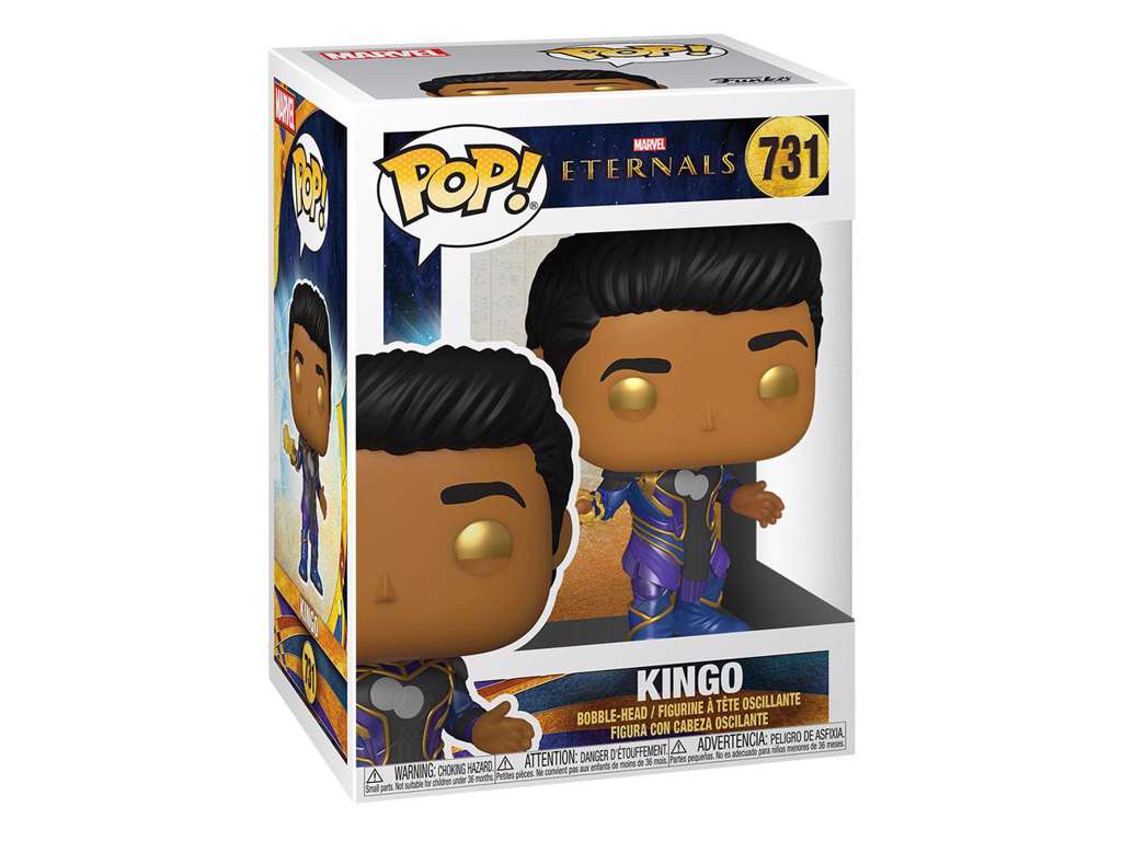 Køb Marvel The Eternals POP! Marvel Vinyl Figure Kingo 9 cm hos ...