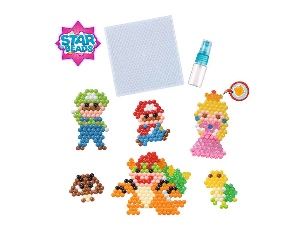 Køb Aquabeads - Super Mario Character Set - 31946 hos Superhelten Legetøj
