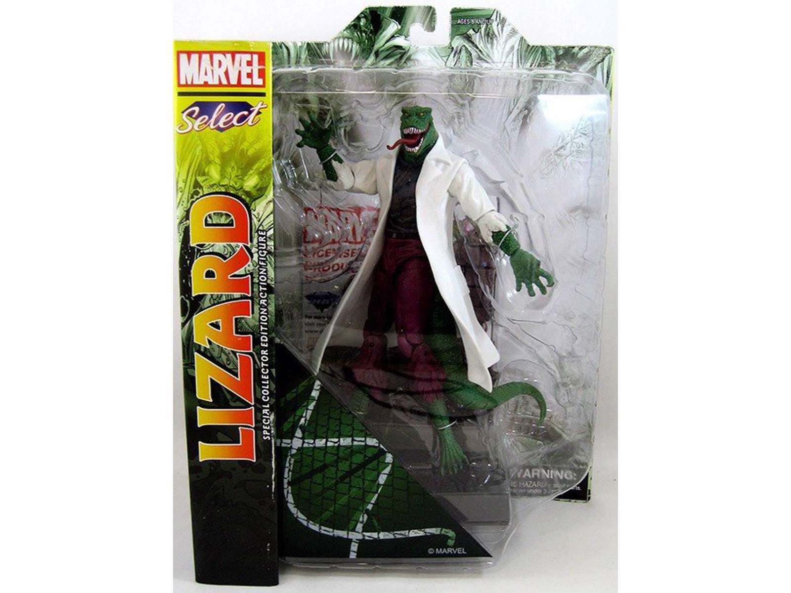 Køb Marvel Select Lizard fra Spider-Man hos Superhelten Legetøj