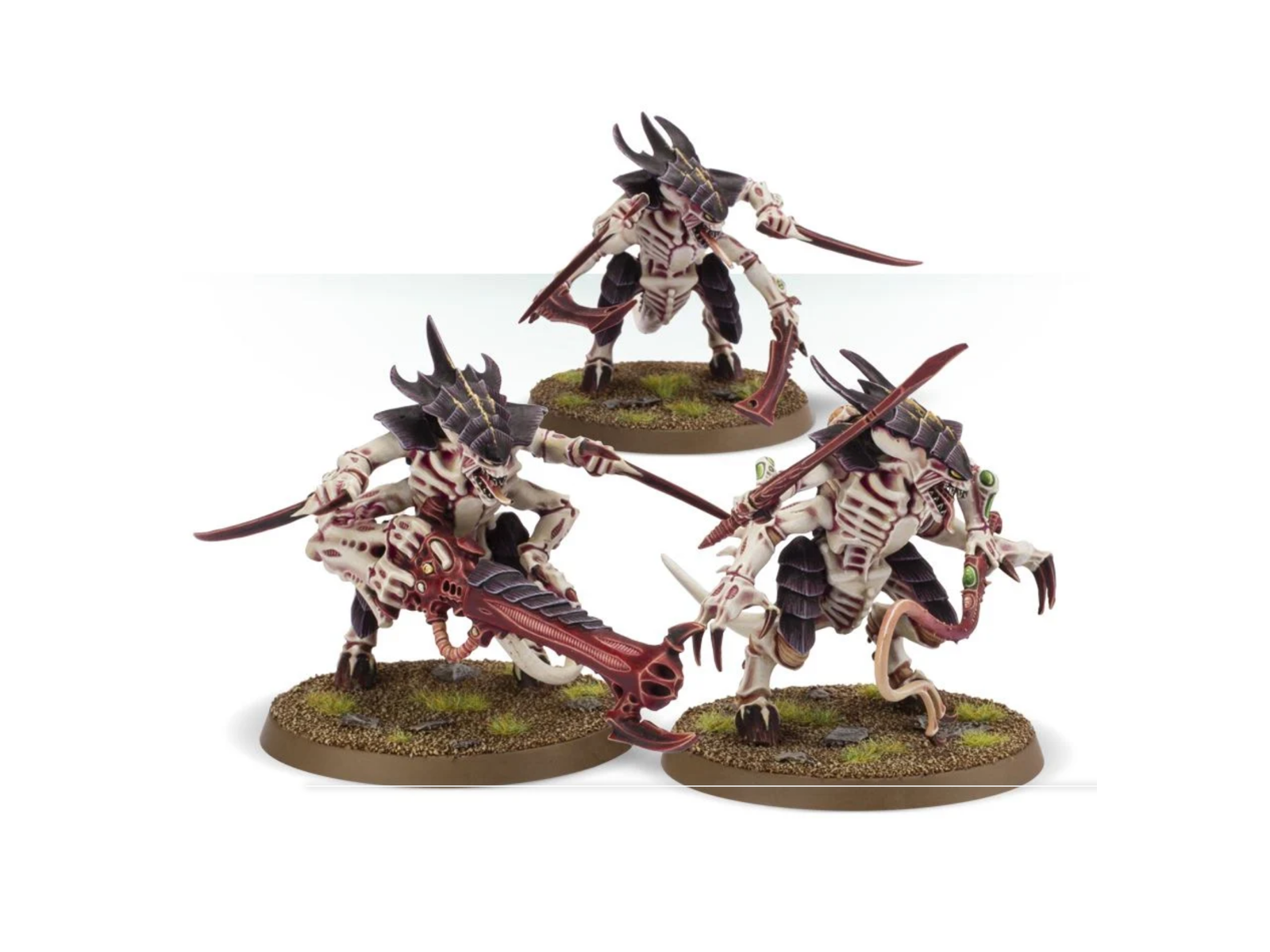 Why do the warriors come.with different base sizes : r/Tyranids