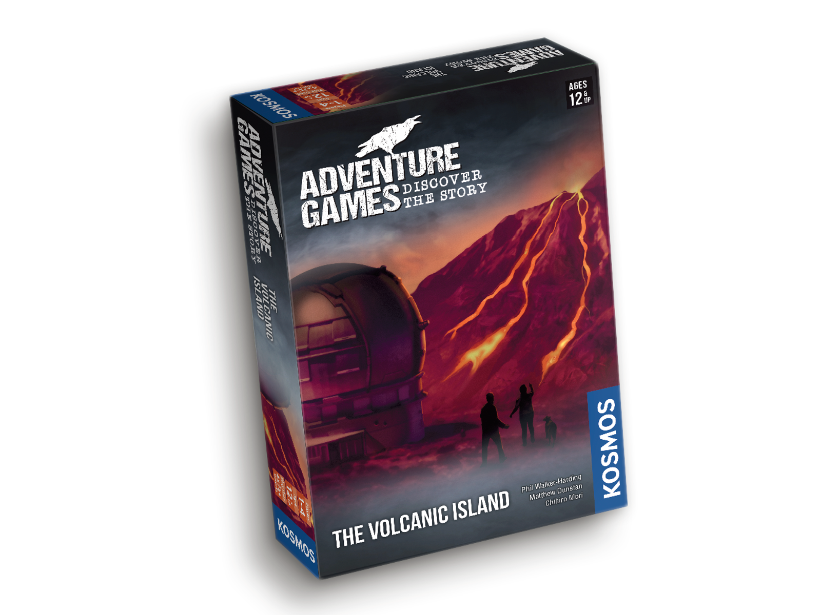 Køb Adventure Games: The Volcanic Island (EN) - fra Kosmos hos ...