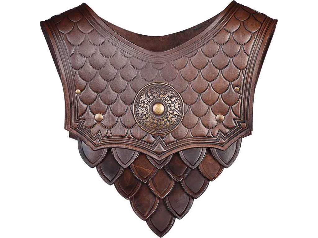 Køb Hector scale gorget brown hos Superhelten Legetøj