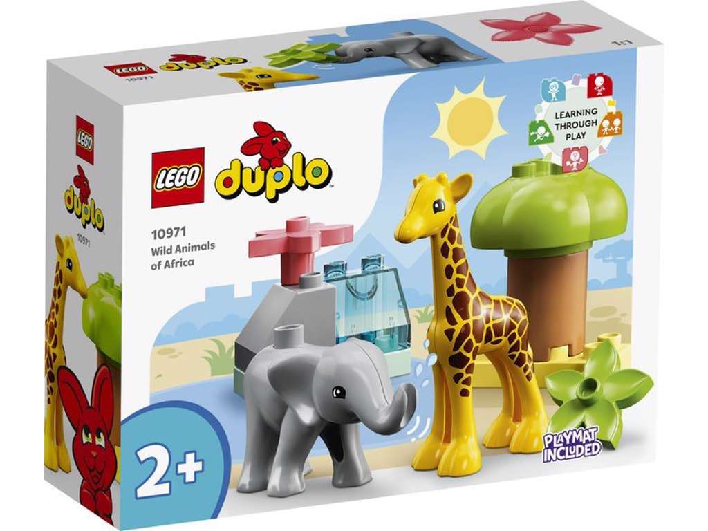 Køb LEGO DUPLO - Afrikas vilde dyr - 10971 hos Superhelten Legetøj