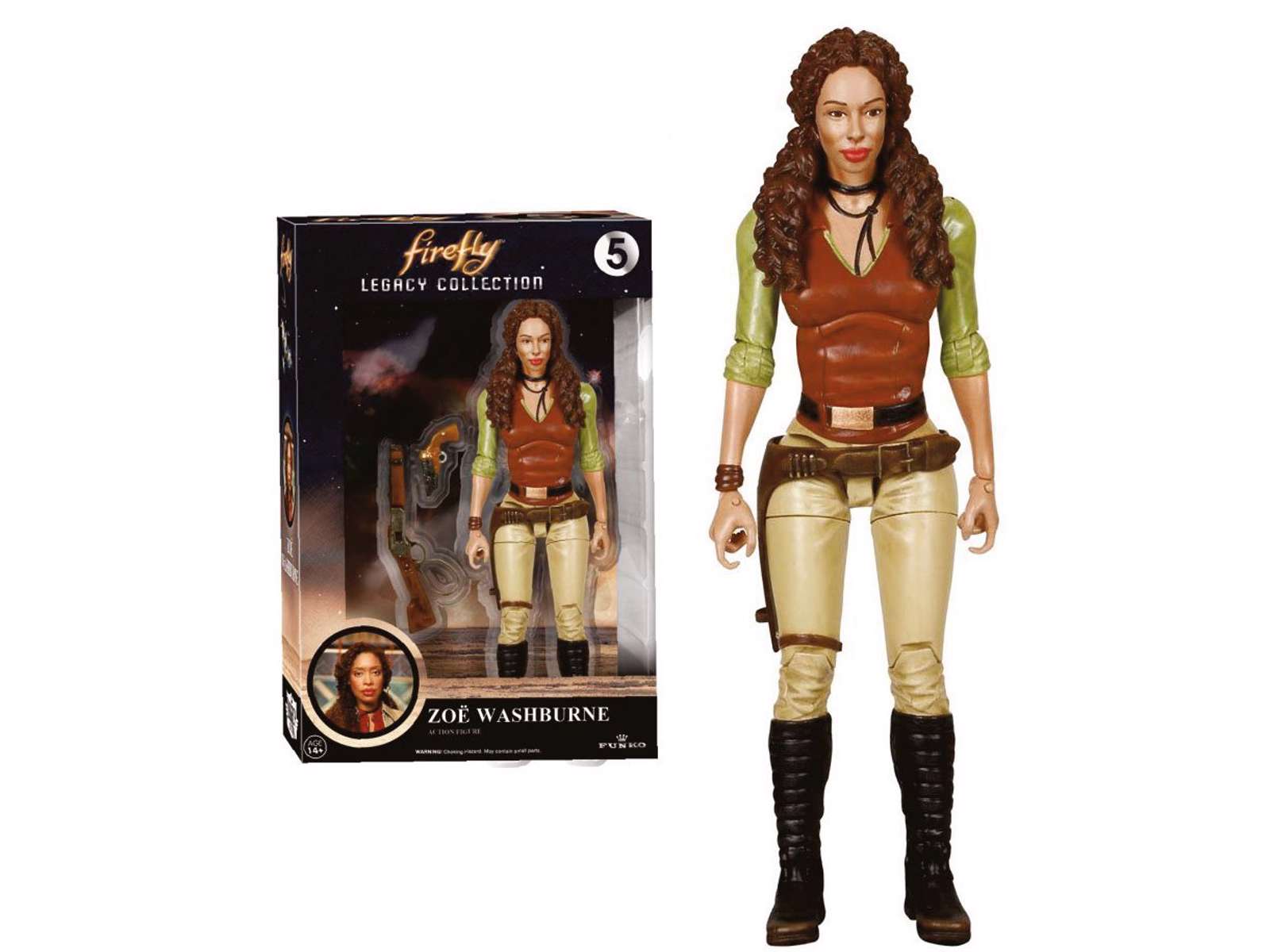 Køb Firefly Legacy Collection Action Figure Zoe Washburne 15 cm hos ...
