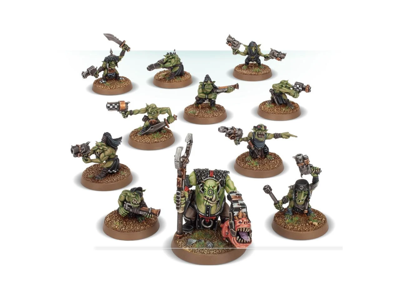 Køb Orks: Runtherd And Gretchin - Warhammer 40.000 hos Superhelten Legetøj