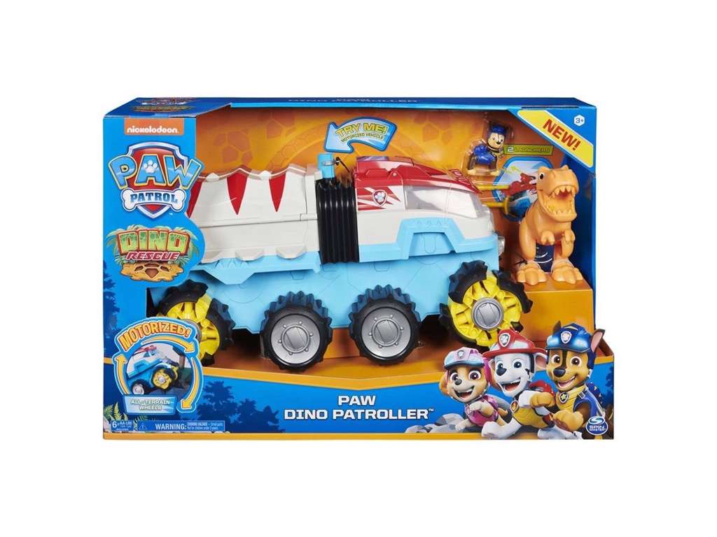 Køb Paw Patrol Dino Patroller Team Vehicle hos Superhelten Legetøj
