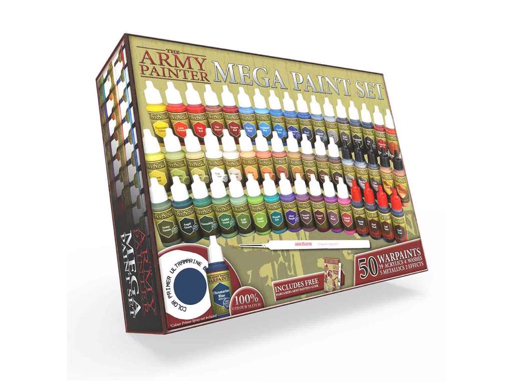 Køb Mega Paint Set - Malesæt fra The Army Painter (50 malinger ...
