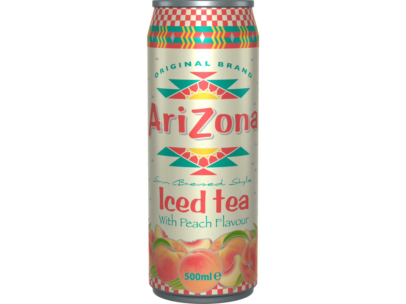 Køb AriZona Iced Tea Peach with Peach Flavour 500 ml hos Hansen & Co