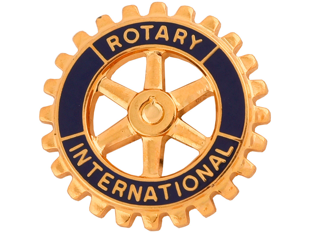 Køb Rotary emblem 12 mm. hos Jydsk Emblem Fabrik A/S