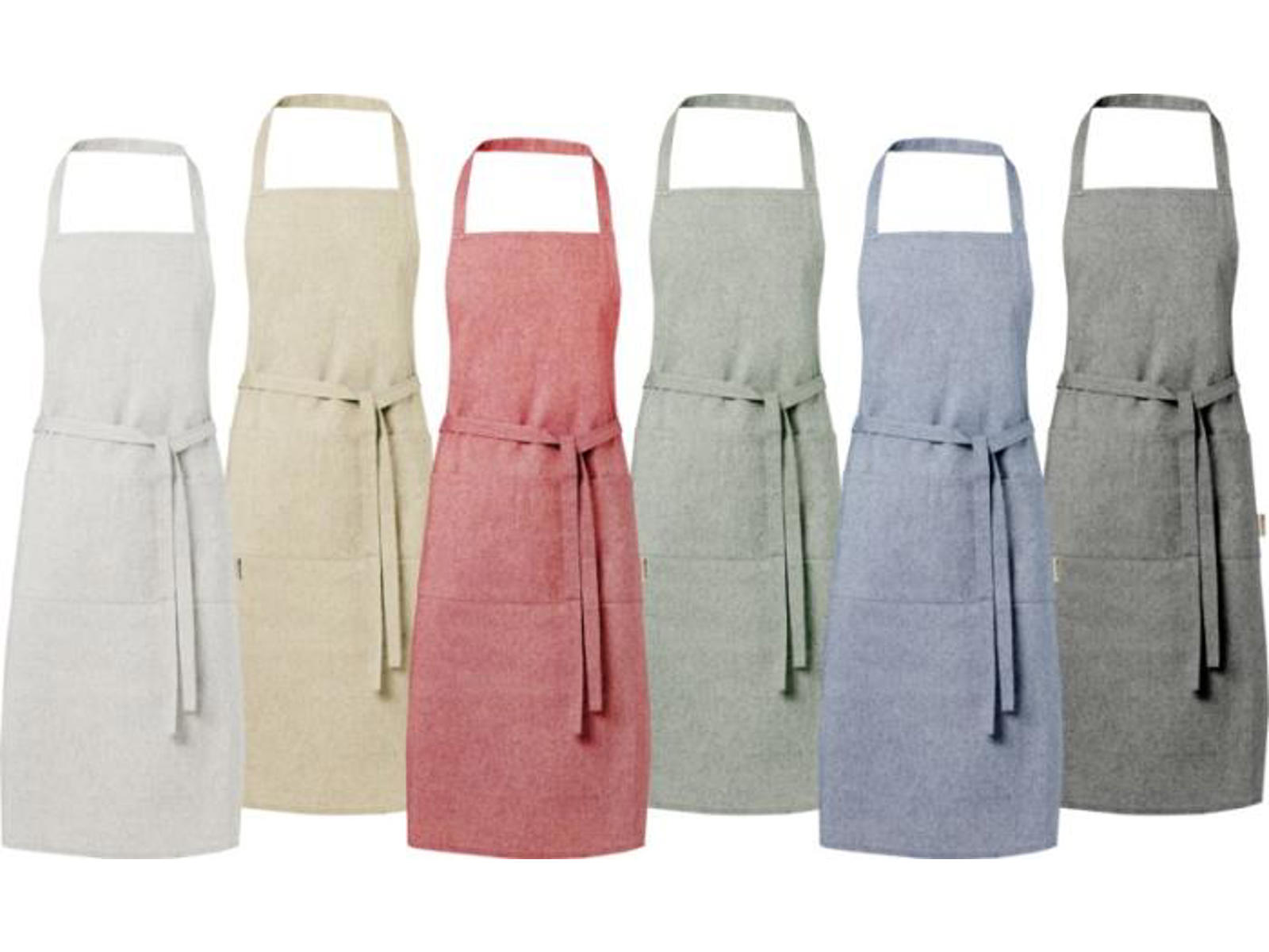 Pheebs 200 g/m² forklæde med tryk 1 farve | karllund.dk