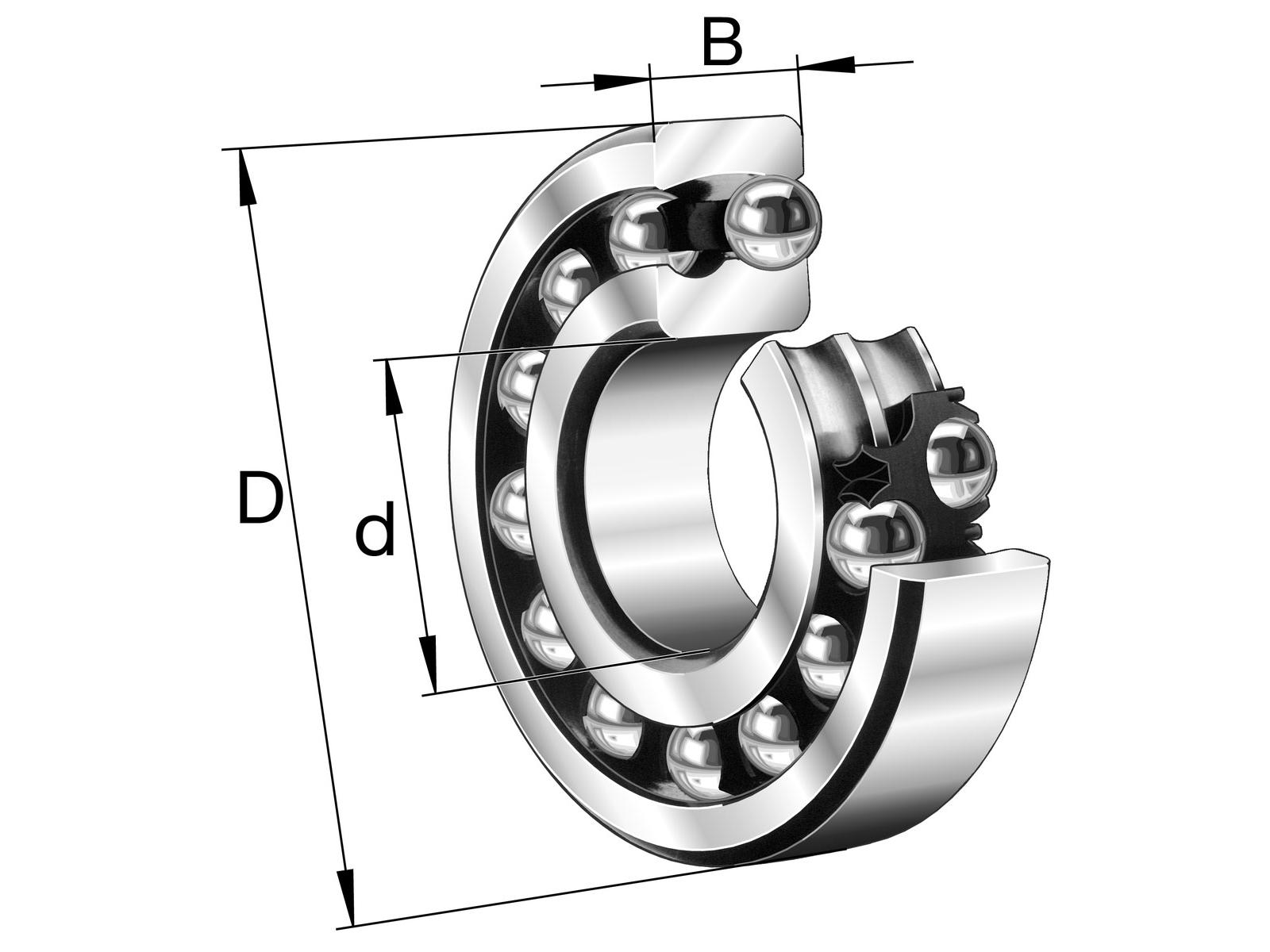 Buy 2212-TVH Spherical ball bearing at PTI Europa A/S