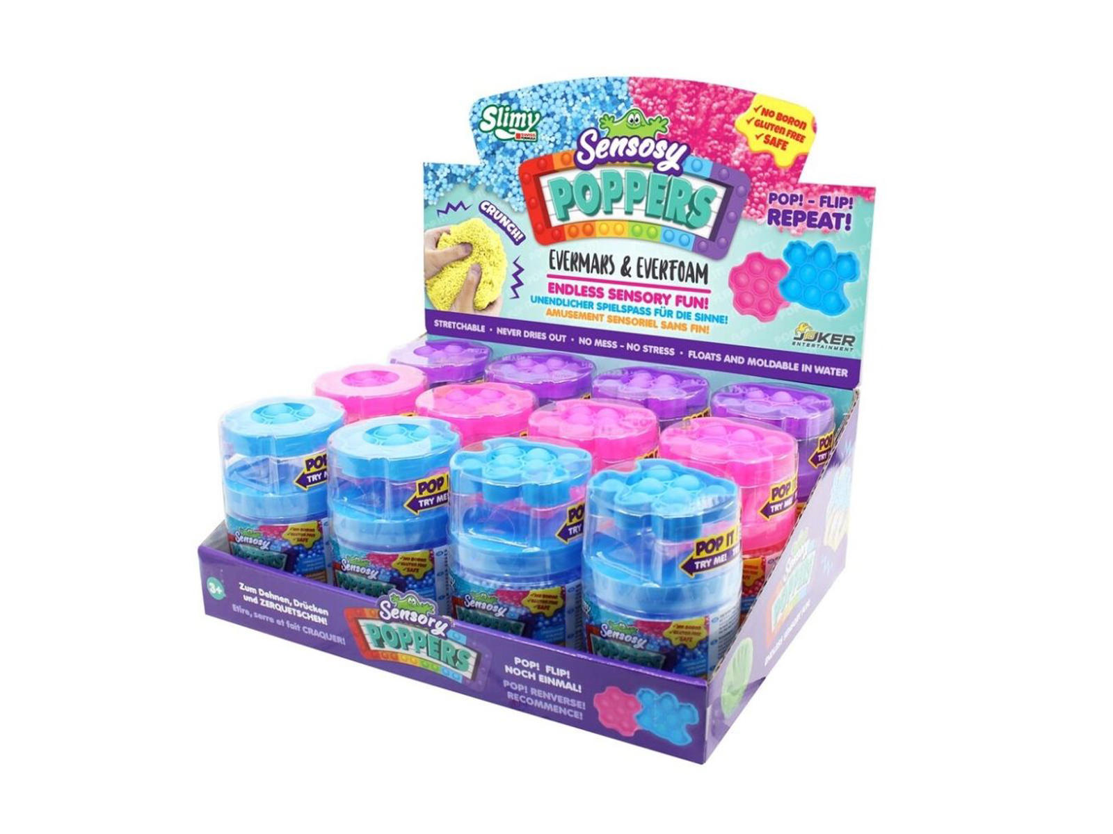 Køb Sensory Compounds Slimy Poppers hos Superhelten Legetøj