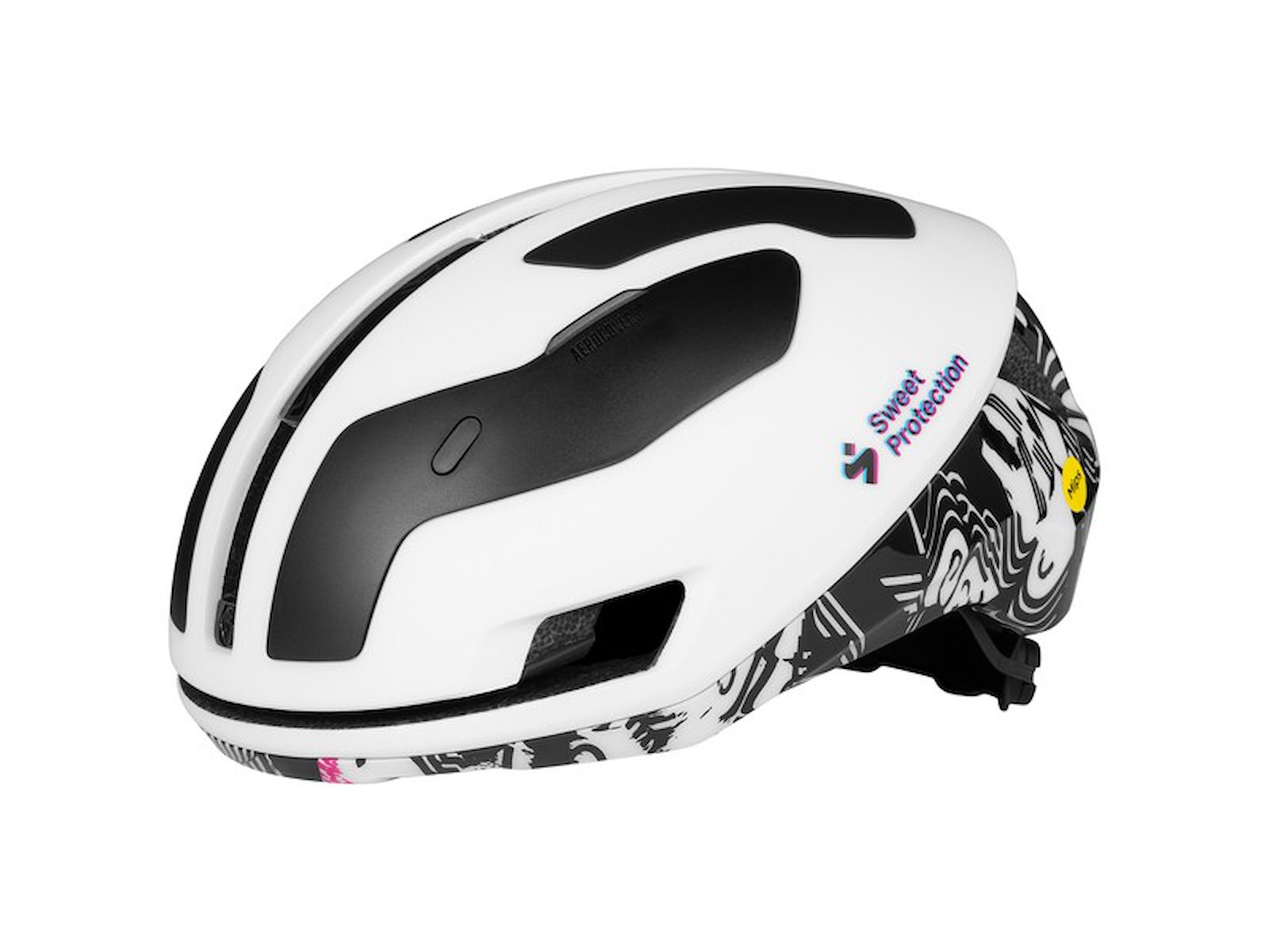 Sweet Protection Falconer Aero 2Vi Mips Block Party LTD - Cykelhjelm