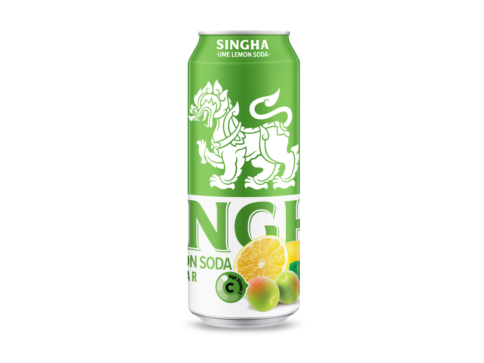 Køb Singha Ume Lemon Soda Zero Sugar 330 ml hos Hansen & Co