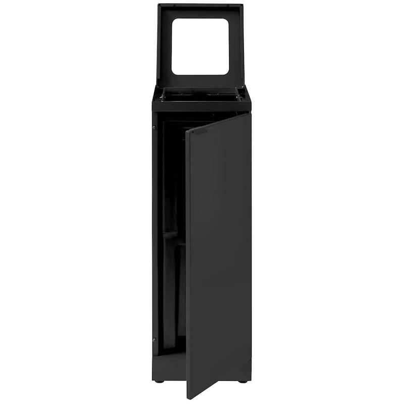 Køb Affaldscontainer affaldssortering Bica 863 65L, sort hos ...